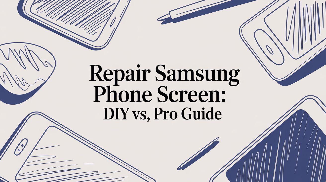 Repair Samsung Phone Screen: A Complete Guide to DIY vs. Professional