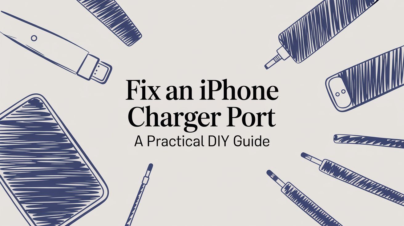 How to Fix an iPhone Charger Port: A Practical Guide