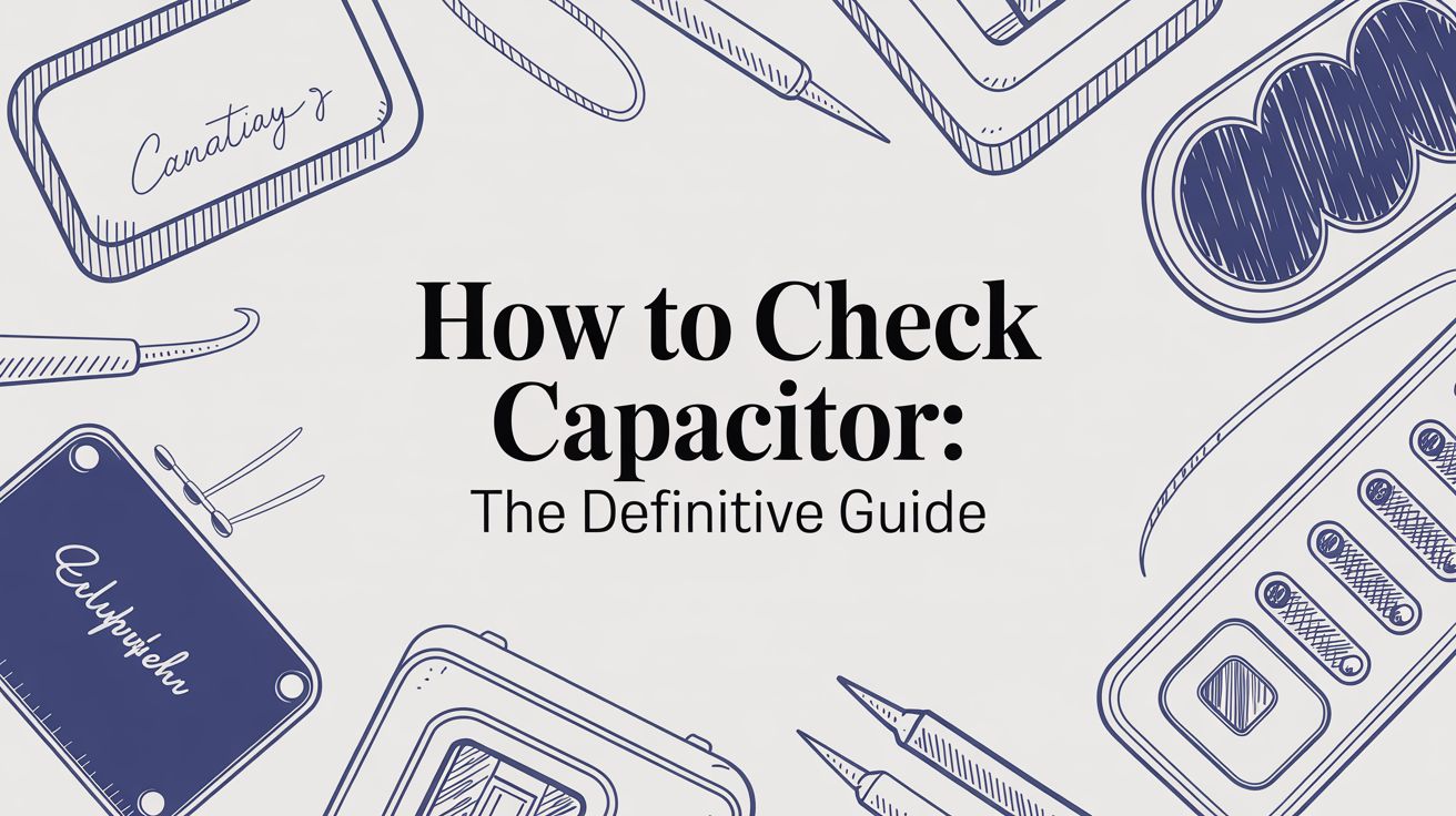 How to Check a Capacitor: The Definitive Guide for Technicians