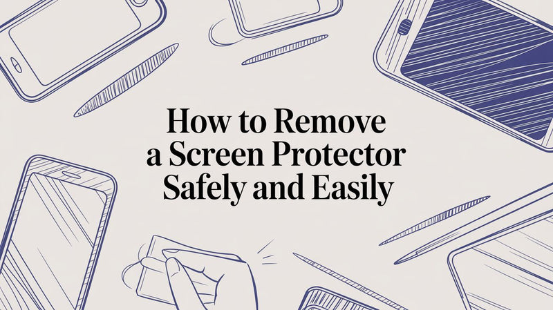 How to Remove a Screen Protector Safely and Easily