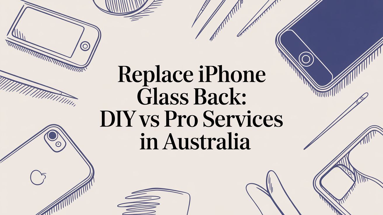 Replace iPhone Glass Back: DIY vs Pro Services in Australia
