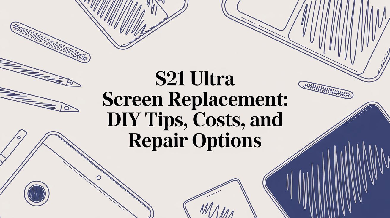 S21 Ultra Screen Replacement: A Complete Guide to Costs & Repair Optio