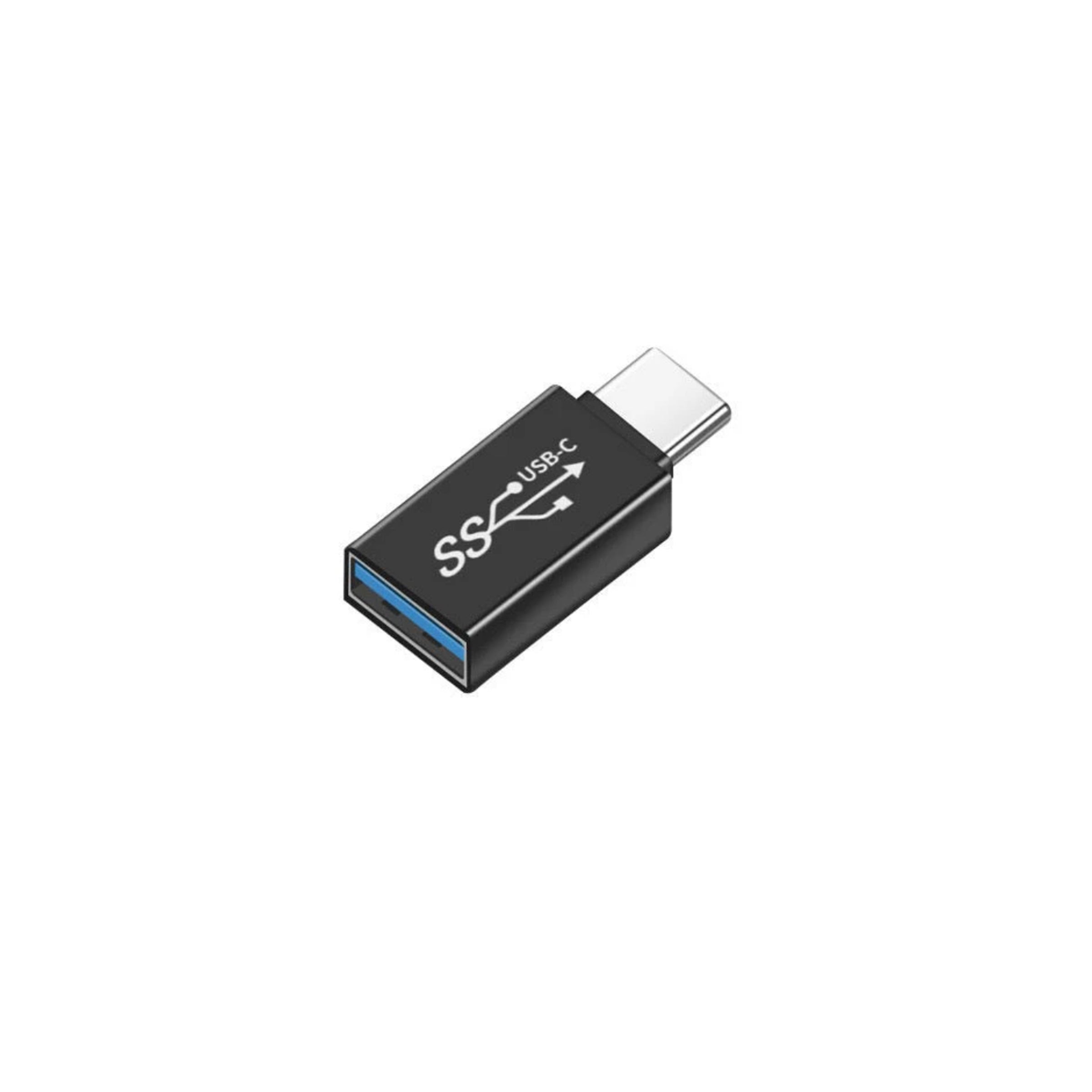 Mini Sized USB-A (Male) to USB-C (Female) Adaptor - Fixo AU