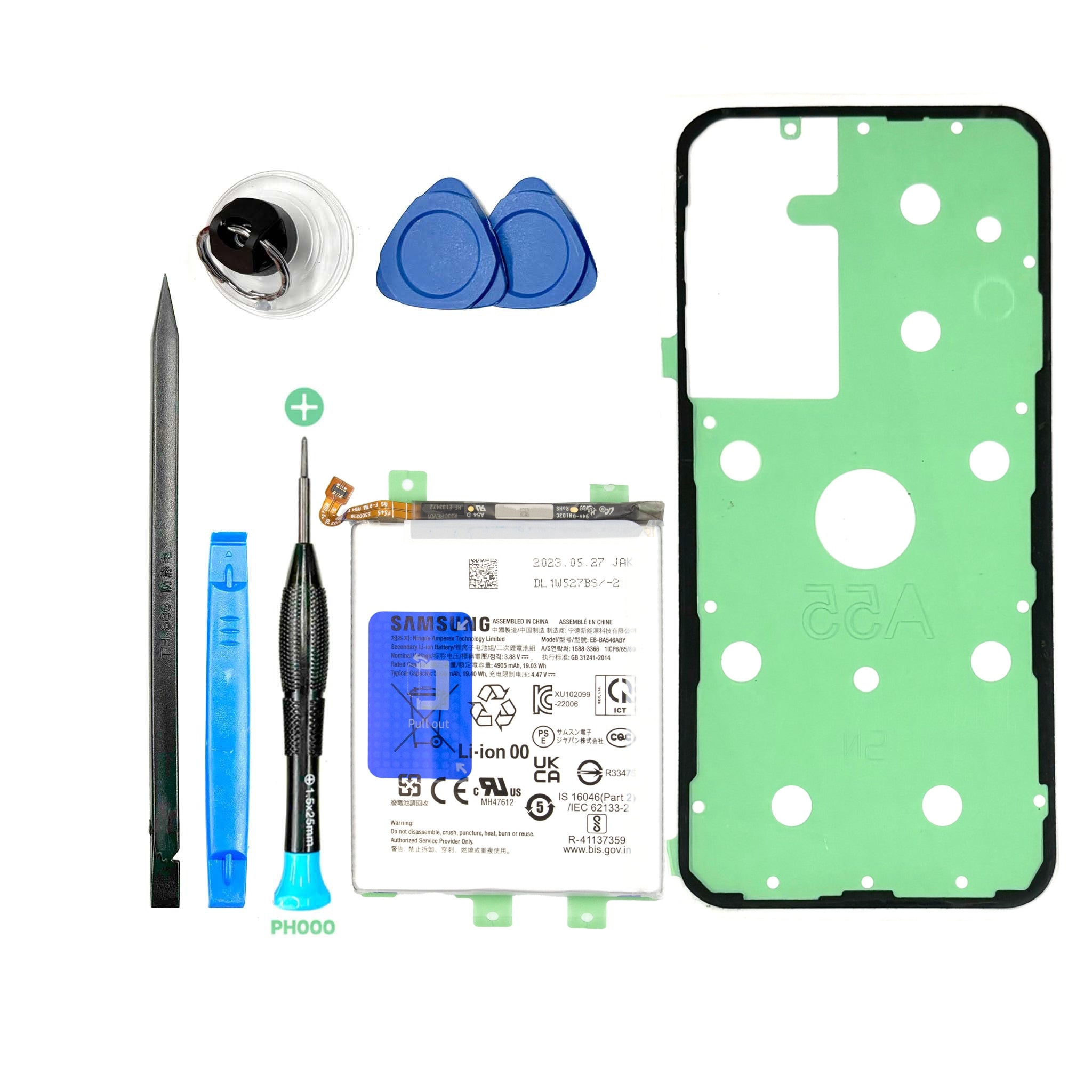 Samsung Galaxy A55 DIY Battery Replacement Kit - Fixo AU