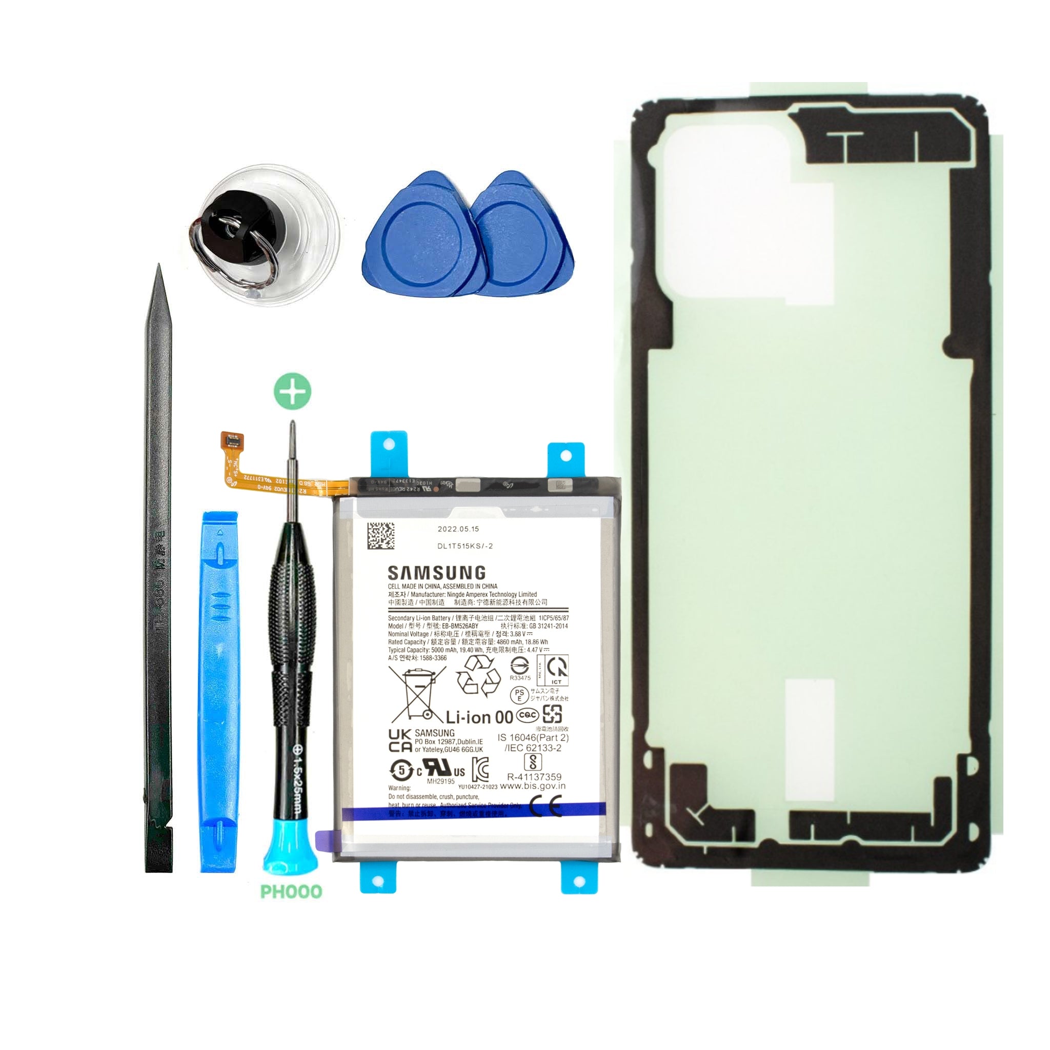Samsung Galaxy A73 DIY Battery Replacement Kit - Fixo AU