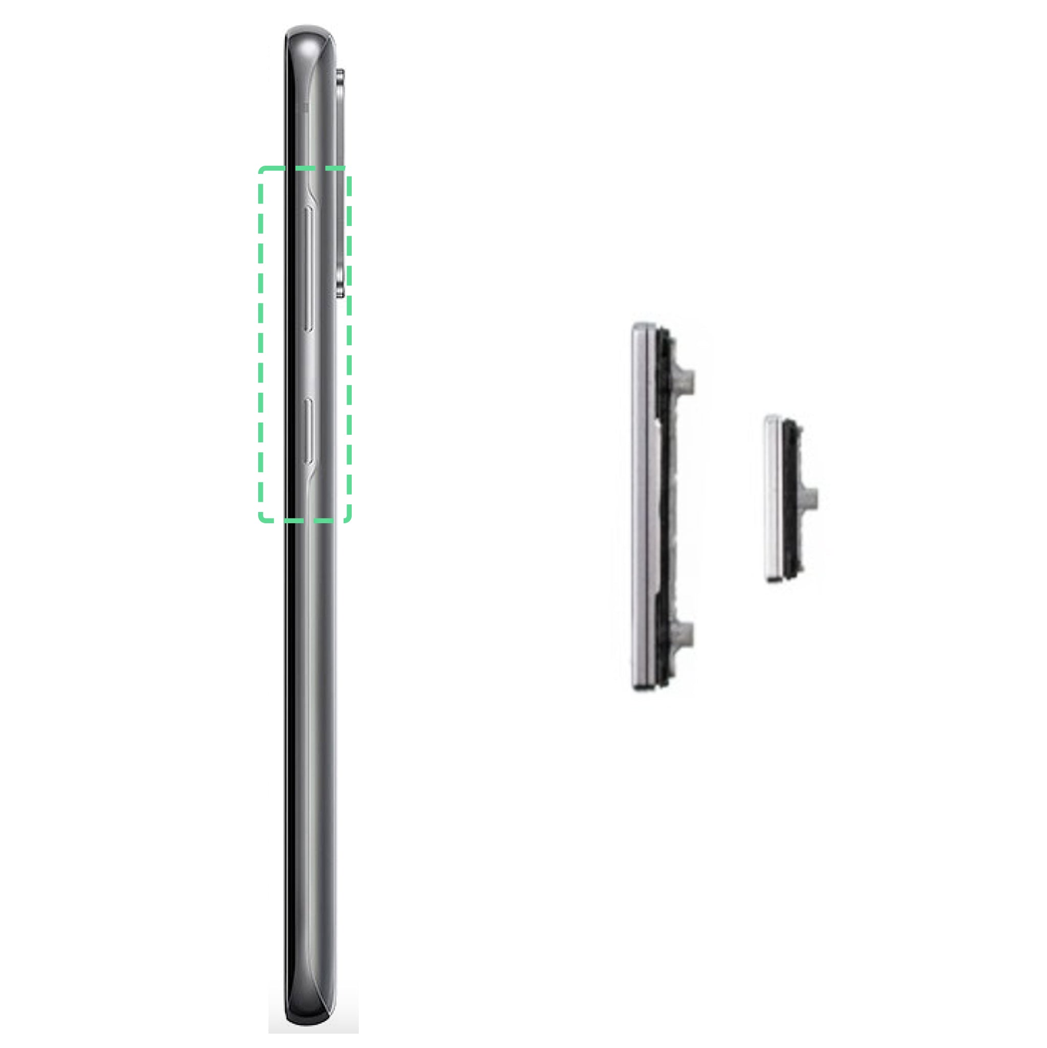 Samsung Galaxy S20 Replacement Power & Volume Buttons - Fixo