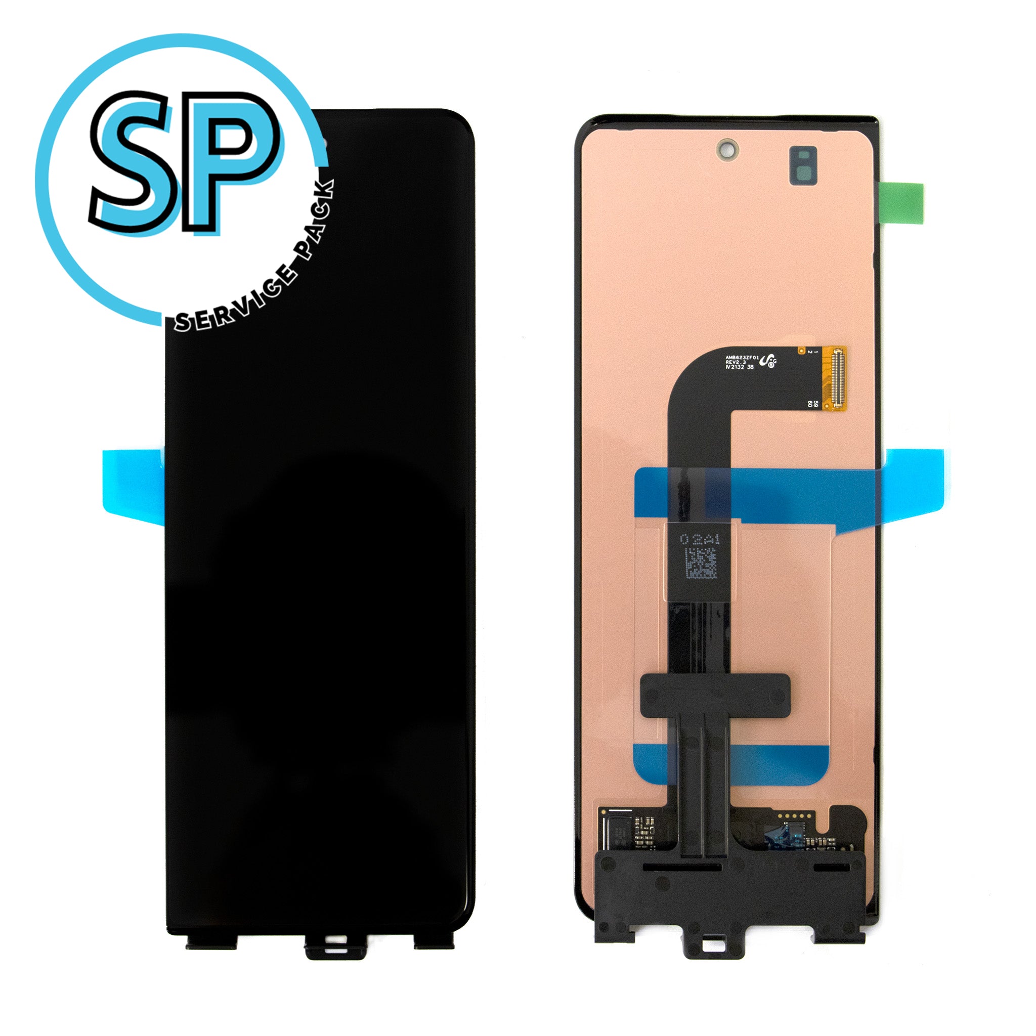 Samsung Galaxy Z Fold3 Replacement Front Glass LCD Screen GH82-26238A
