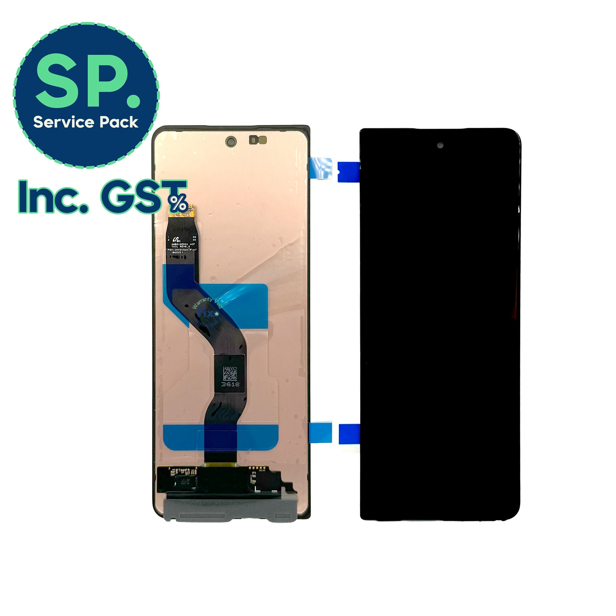 Samsung Galaxy Z Fold5 Replacement Front LCD Screen - Fixo AU