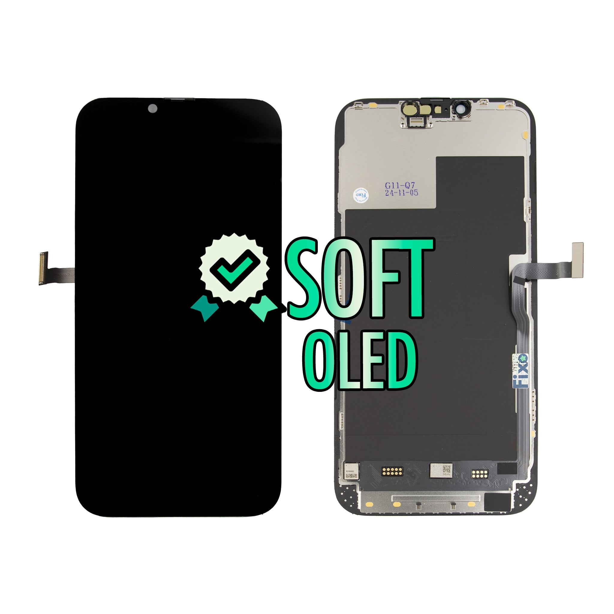 iPhone 13 Pro Max Replacement LCD Screen (Soft OLED)- Fixo