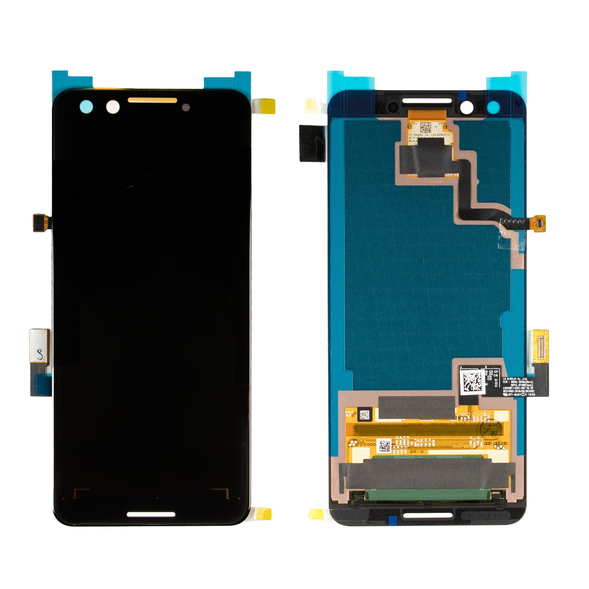 Google Pixel 3 OLED Screen Assembly - Original LG G013A Parts - Fixo