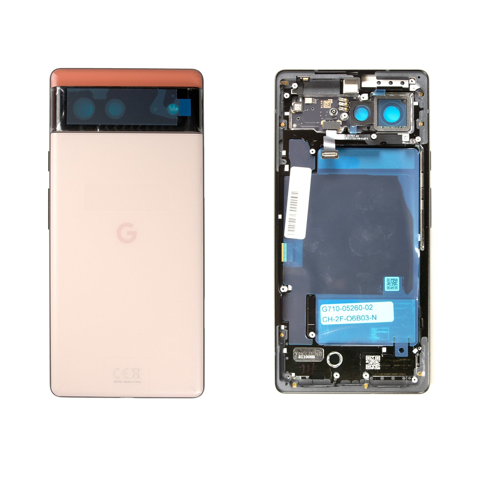 Google Pixel 6 Replacement Mid-Frame & Rear Housing - Fixo Australia