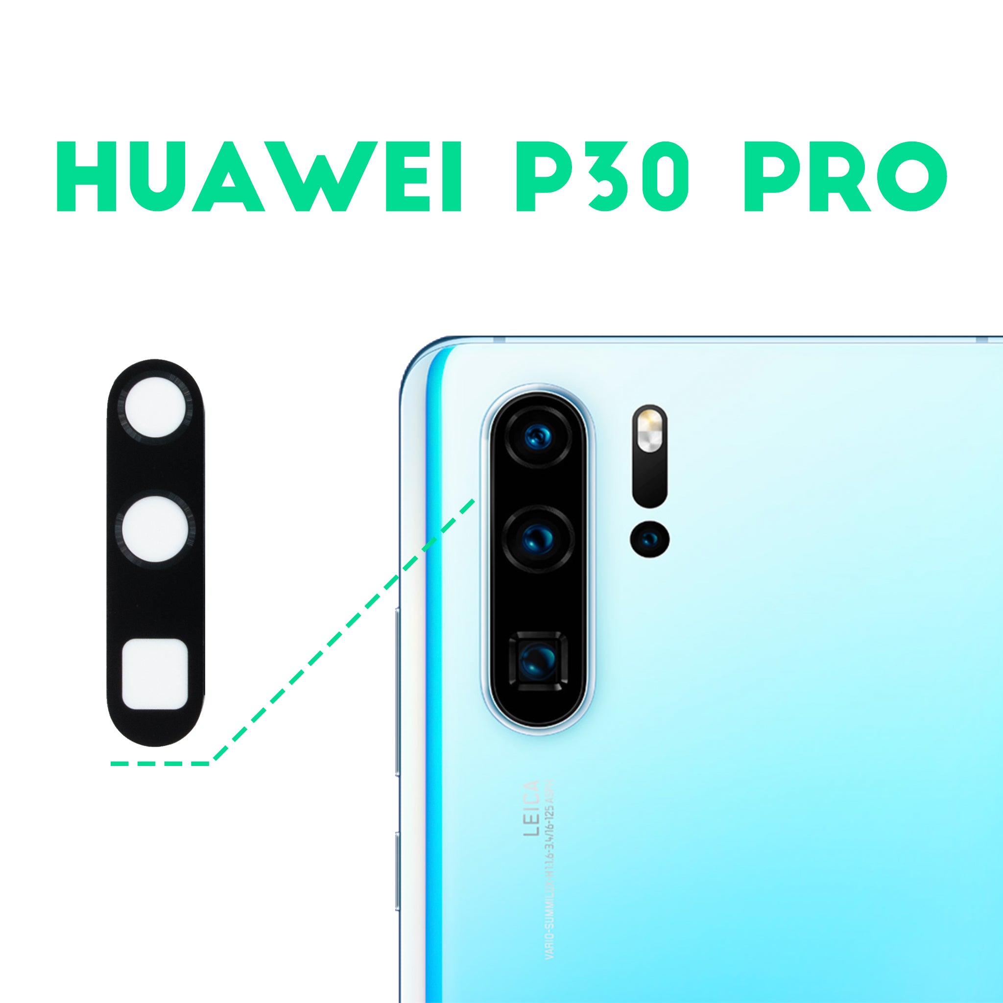 Huawei P30 Pro Replacement Rear Camera Glass - Fixo Australia