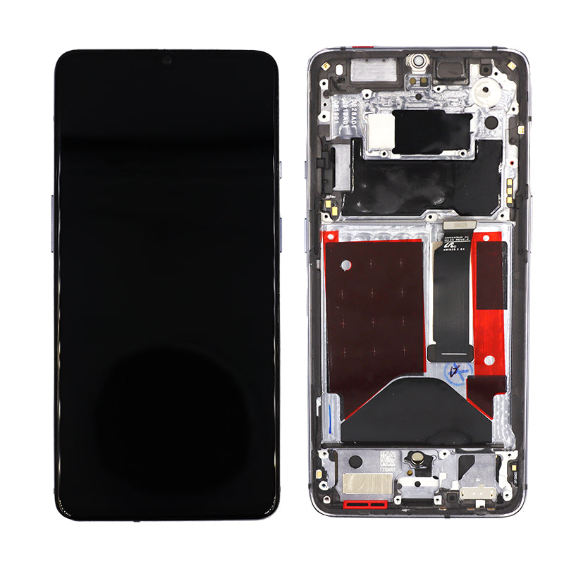 OnePlus 7T Replacement LCD Screen Assembly with Frame - Fixo