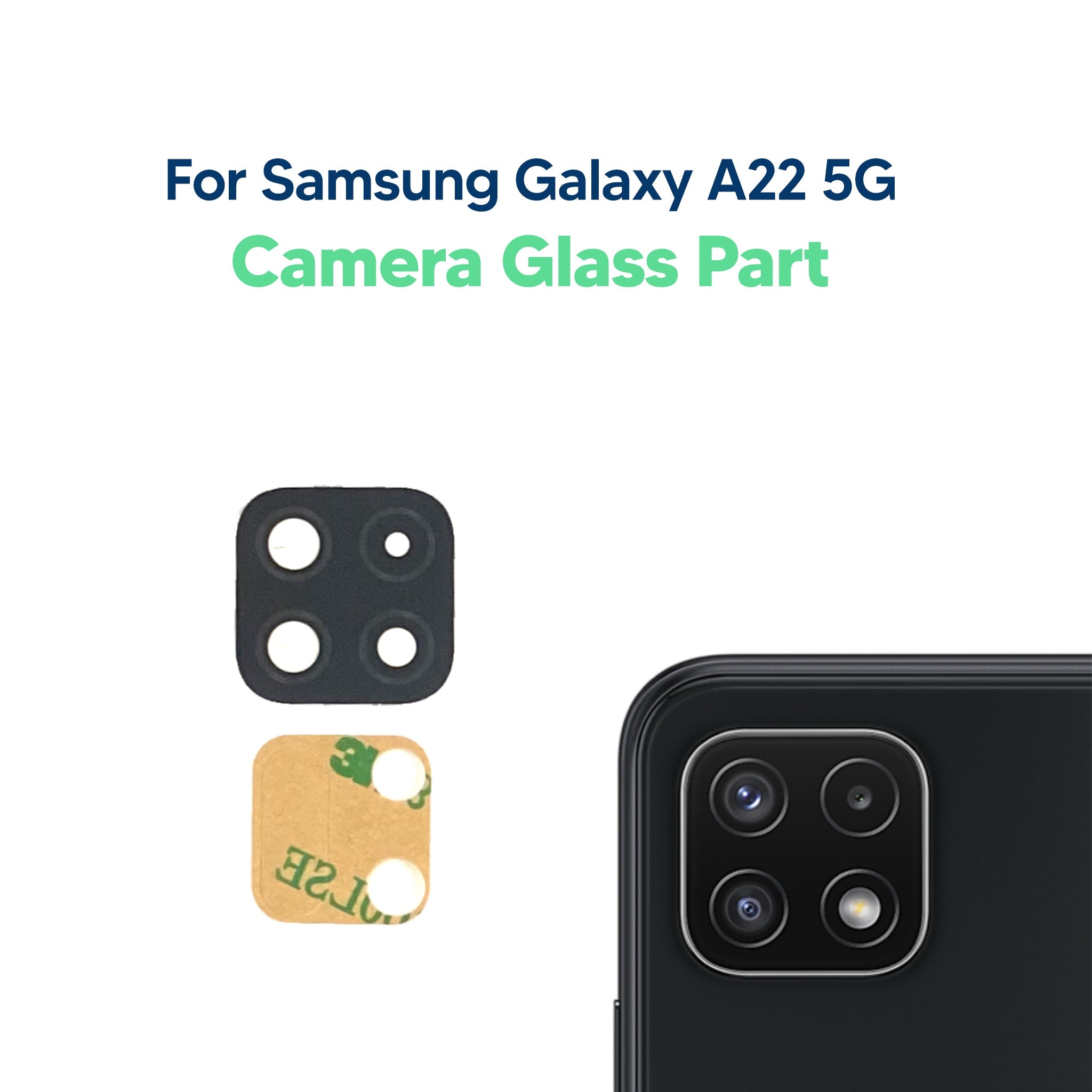 Samsung Galaxy A22 5G Replacement Camera Glass - Fixo Australia