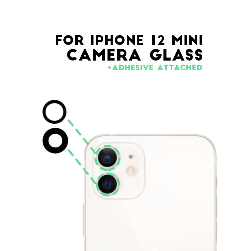 iPhone 12 mini Replacement Rear Camera Lens Glass - Fixo Australia