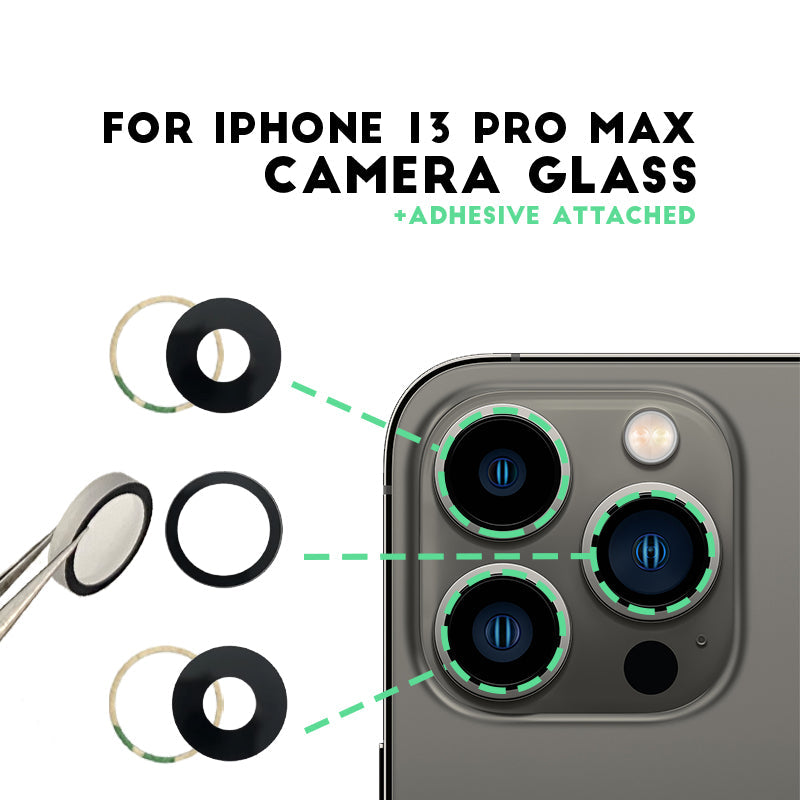 iPhone 13 Pro Max Rear Camera Lens Glass - Fixo Australia