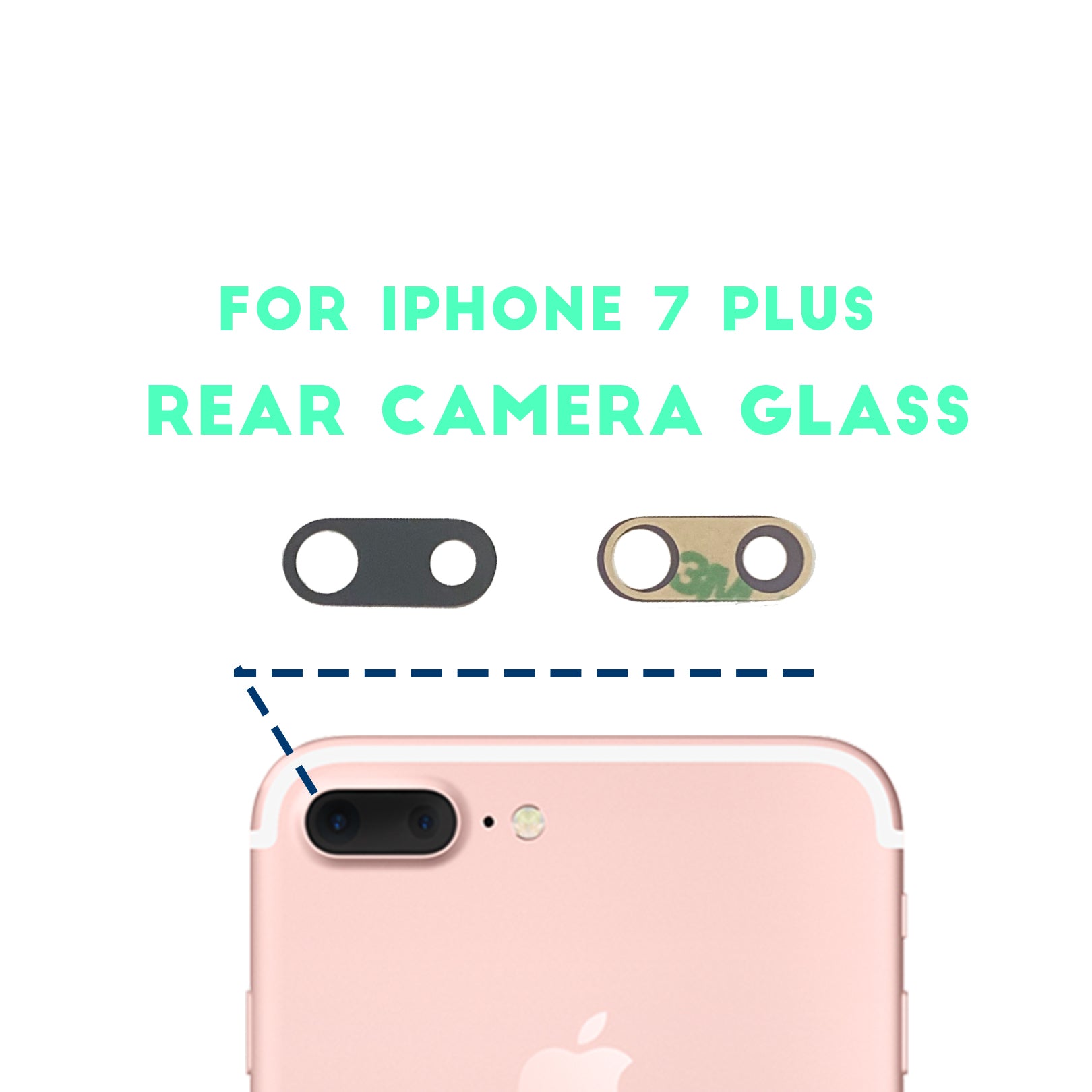 iPhone 7 Plus Replacement Camera Glass- Fixo Australia