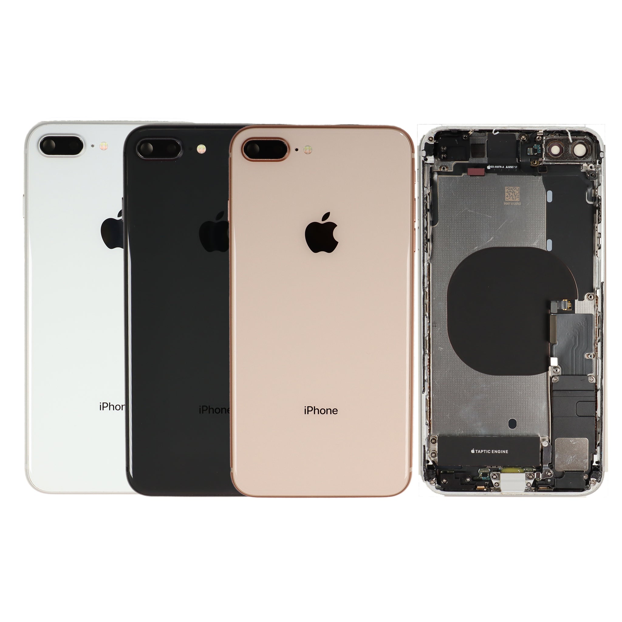 iPhone 8 Plus Replacement Rear Glass Housing Frame - Fixo